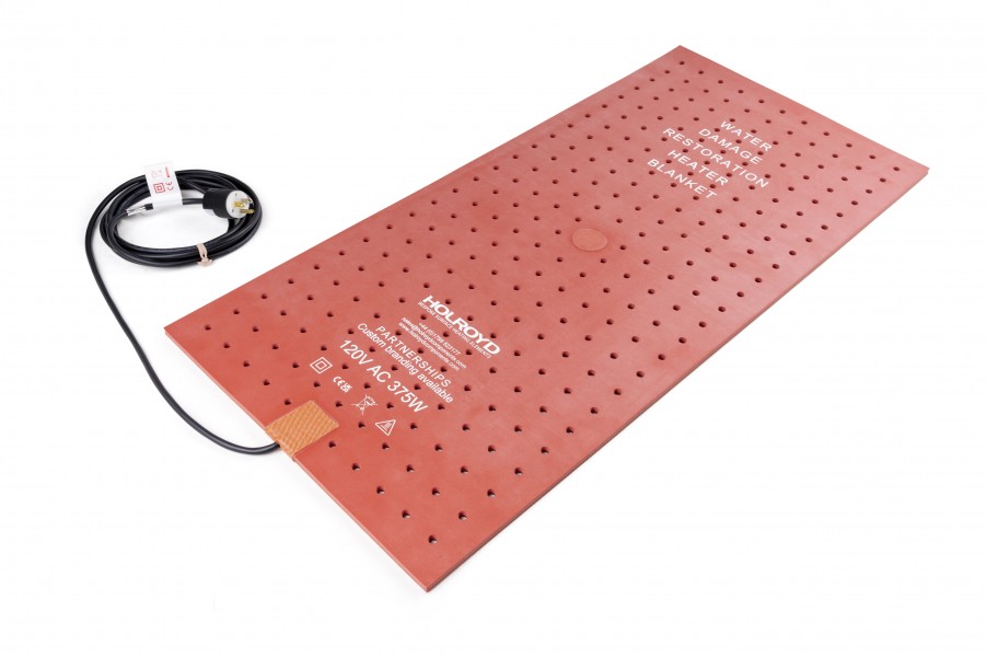 Flood Repair Heaters | Holroyd Components Bespoke Surface Heating Elements